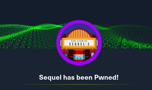 Sequel: Hack the box - saurav pokharel - Medium