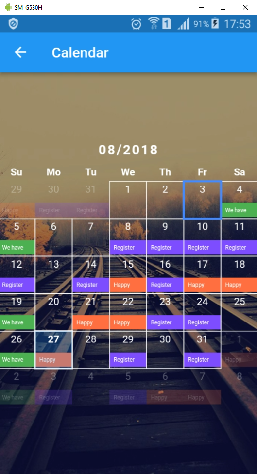 Interactive Calendar: Friendly calendar with Flutter | by Bảo Trương ...