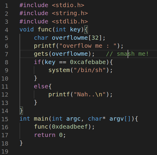 ‘bof’ — CTF by pwnable.kr. So, for those of you who don’t know… | by ...
