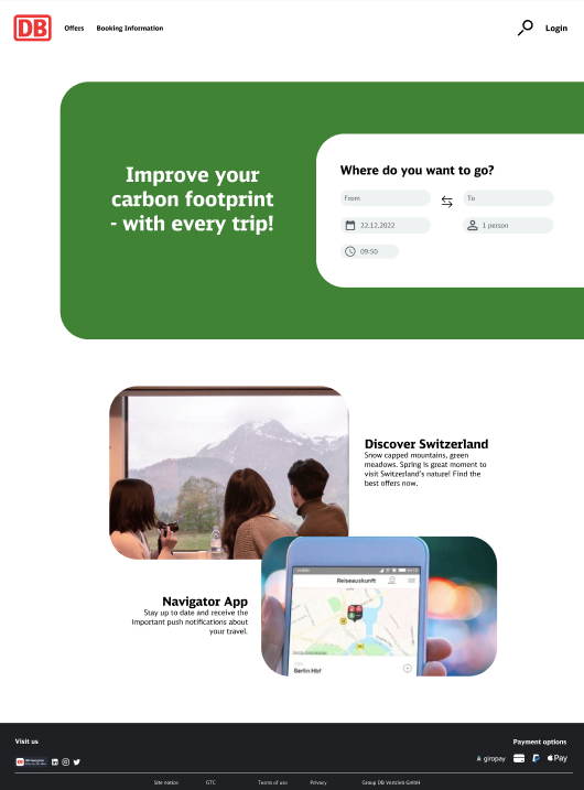 Case Study: UX/UI re-design of Germany’s national railway company ...