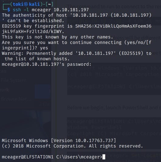 TryHackMe — Advent of Cyber 2 (2020) [Day 20] PowershELlF to the rescue | by TokiBando | Apr ...