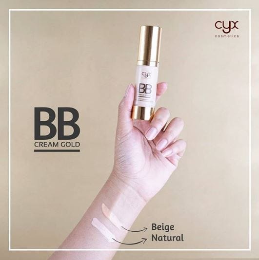 CYX BB Cream Gold Natural & beige | by IT CALYSTA SKINCARE | Medium