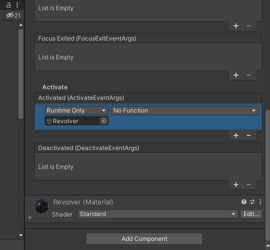 Unity VR: Interaction Events. Up until now, I’ve been able to grab ...
