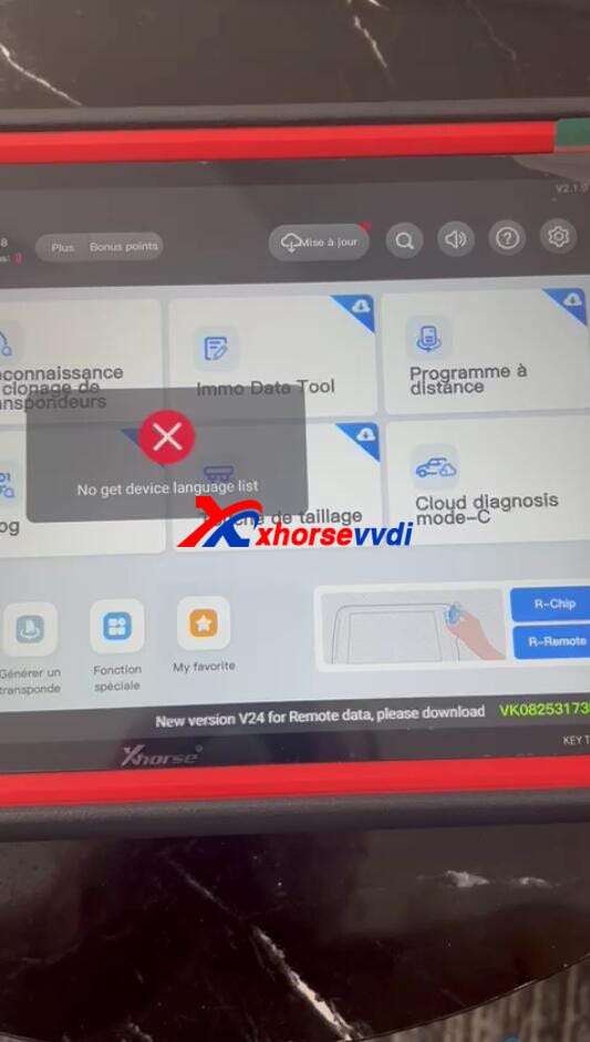 How to Solve Key Tool Plus “No get device language list”? - Xhorsevvdi ...