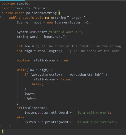 Java: Palindrome Kelime Kontrolü. Merhaba Arkadaşlar, | by Java Programming | Medium