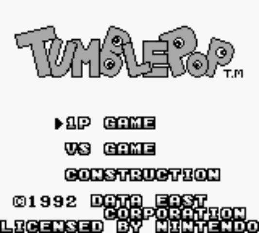 Tumble Pop (Game Boy). Tumble Pop originally began as a coin… | by Amir ...