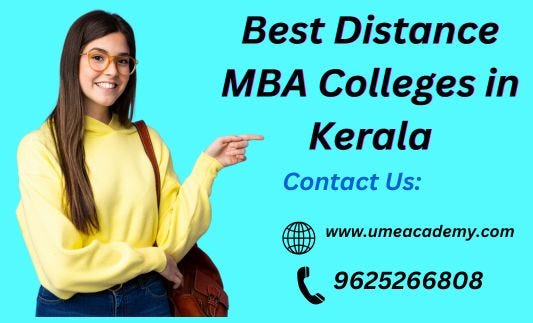 Best Distance Mba Colleges In Kerala Suneet Medium