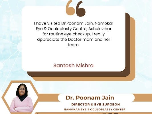 Experience Vision Excellence with Dr. Poonam Jain: The best Eye ...
