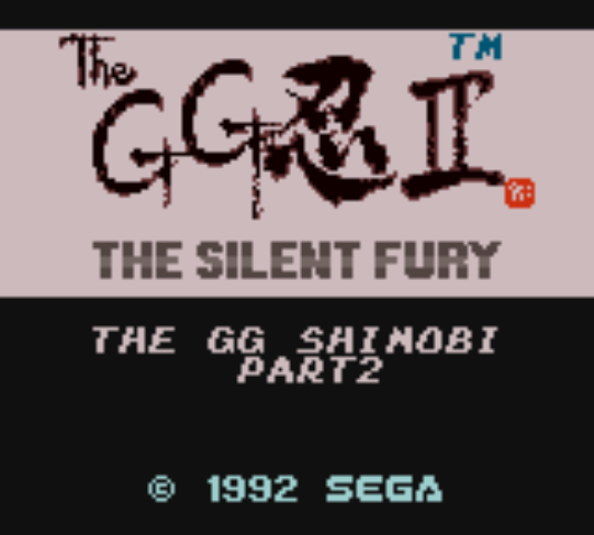 The GG Shinobi II. Shinobi II: The Silent Fury, known in… | by Amir ...