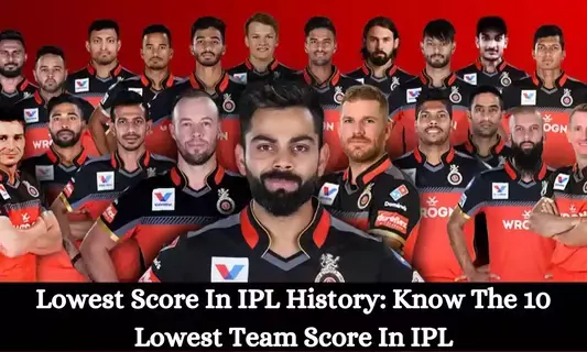 Lowliest score in Ipl history detailed | by Afzal chauhan | Medium