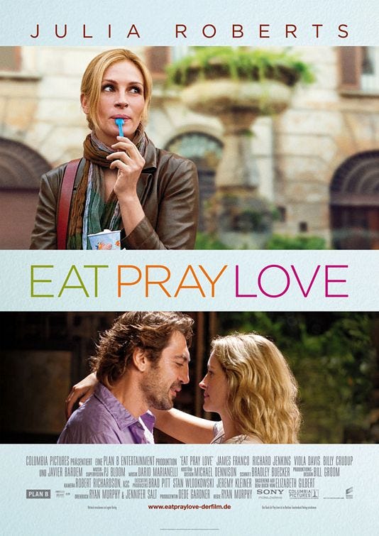 Eat Pray Love : the meaning of life balance | by Sabel | Medium