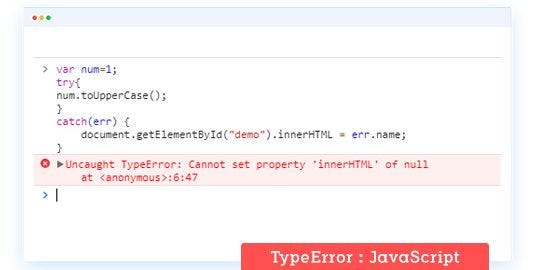 TypeError: JavaScript. JavaScript throws a TypeErro, if you… | by Saif ...
