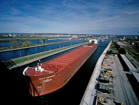 Here’s a virtual trip for you aboard a Great Lakes freighter | by ...