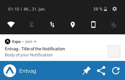 Easily setup push notifications with Expo for React Native apps | by Alex Kiefer | Medium