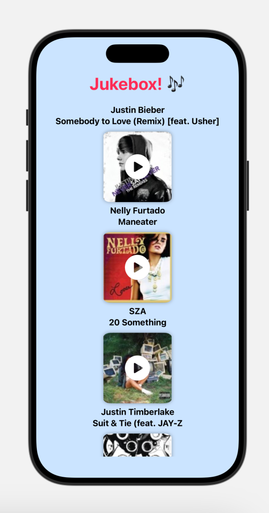 NMIX 6030: Jukebox Project. A project dedicated to creating an app ...