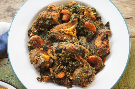 Efo Riro (Yoruba Style Vegetable Soup Recipe) | by Olaolu Isreal | Medium