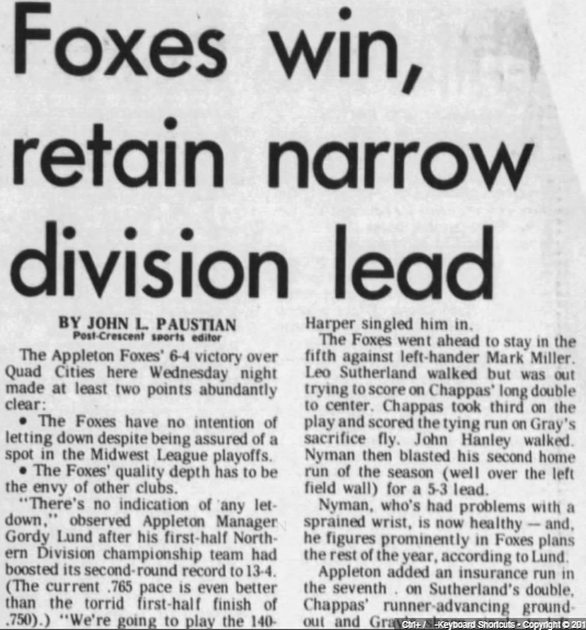 This Date in 1958 & 1978: July 12 | by Christopher J Mehring | Rattler ...
