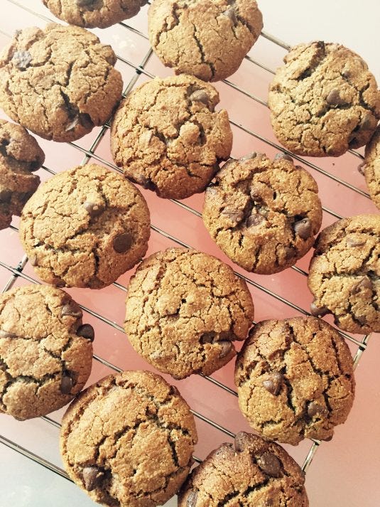 Buy Vegan Chocolate Chip Cookie made without nuts | by Farzana | Medium