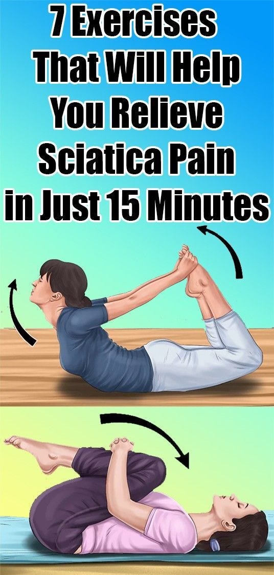 7 exercises that will help you relieve sciatica pain in just 15 minutes ...