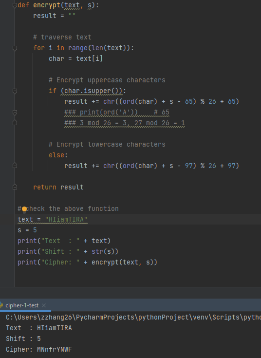 Python Scripts For Traditional Cryptography By Tira Zhang Computer Systems Mfaca Medium