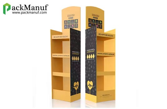 Commercial Produce Show Corrugated POS Food Retail Floor Cardboard ...