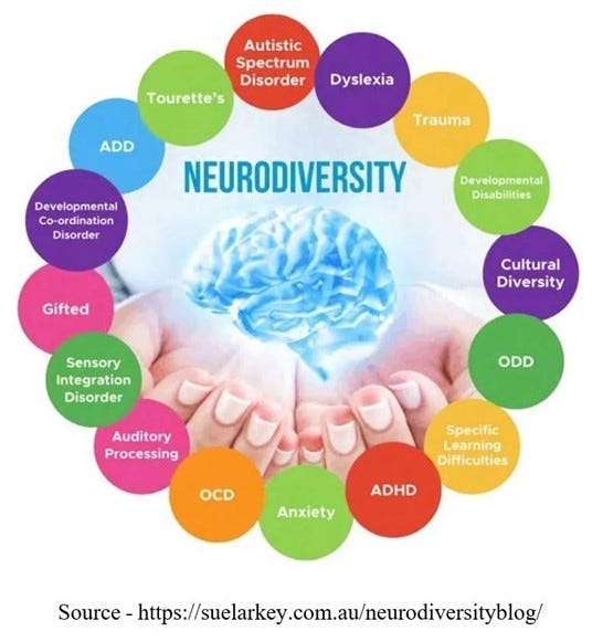 An Overview of Neurodiversity and Recommendations for Inclusivity in the Workplace | by ...