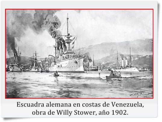 Bloqueo naval de 1902 en Venezuela: una aproximación histórica del presente | by Misión Verdad ...