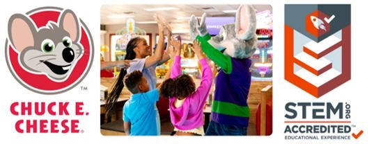 Chuck E. Cheese and STEM.org Educational Research™ Collaborate to ...