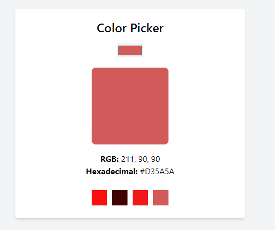 Color Picker en HTML & JavaScript | by Joaquin Centurion | Medium