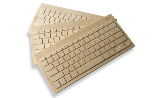 Stunning Eco-Designed Keyboard | by Paper Culture | be modern. be eco.