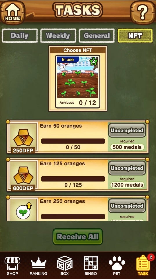The rewards for “Lucky Farmer” Week 55 — Week 56 | by Digital ...