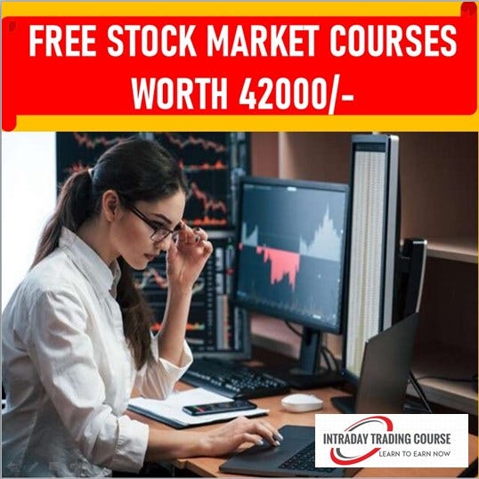 FREE STOCK MARKET COURSES WORTH 42000/- | by Stock Market Course | Medium