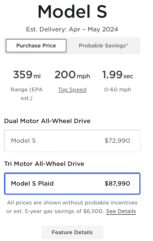 Tesla Model S and Model X Plaid Prices Drop $2k. — What It Means for ...