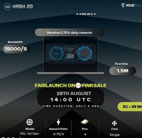 Hash2O ($H2O) — Hash-as-a-service| DeFI | | by Crypto Guide | Medium