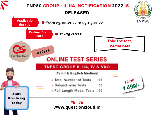 TNPSC Group 2 & Group 2A 2022 notification is out | by question cloud ...