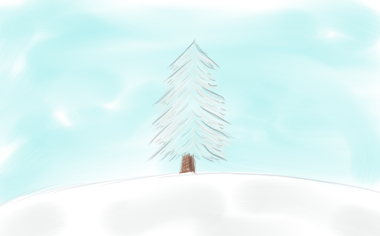 Day 231: Winter Tree. I hope winter will come soon. This… | by Drawing ...