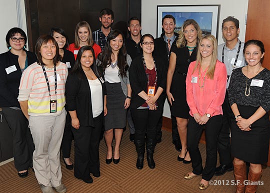 Together We’re Giant — Intern Welcome Breakfast | by MLB.com/blogs | SF ...
