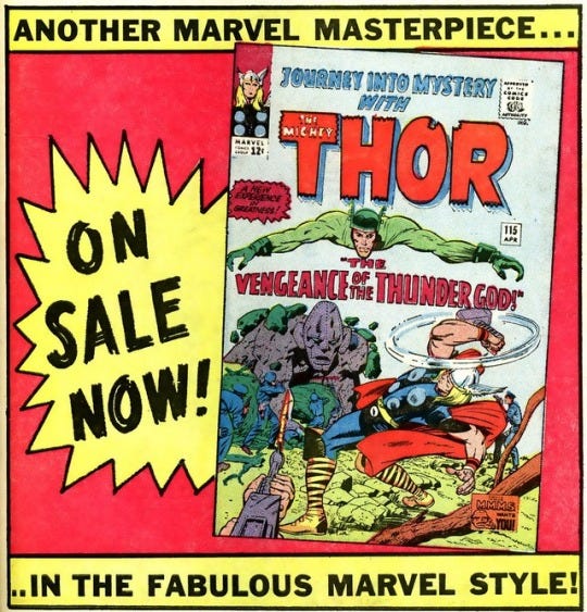 Modern Comic Book Advertisements