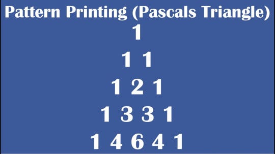 What is a Pascal triangle in C?. The triangle array of numbers known as ...