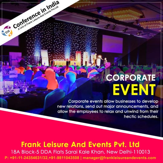 Step By Step Instructions To Identify The Best India Event Company | by ...