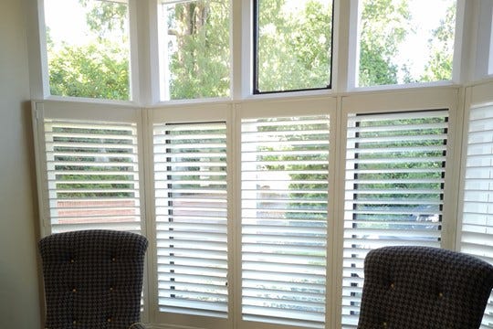 Transforming Spaces: The Elegance of Kent Interior Shutters for Bay Windows | by Kent Interior ...