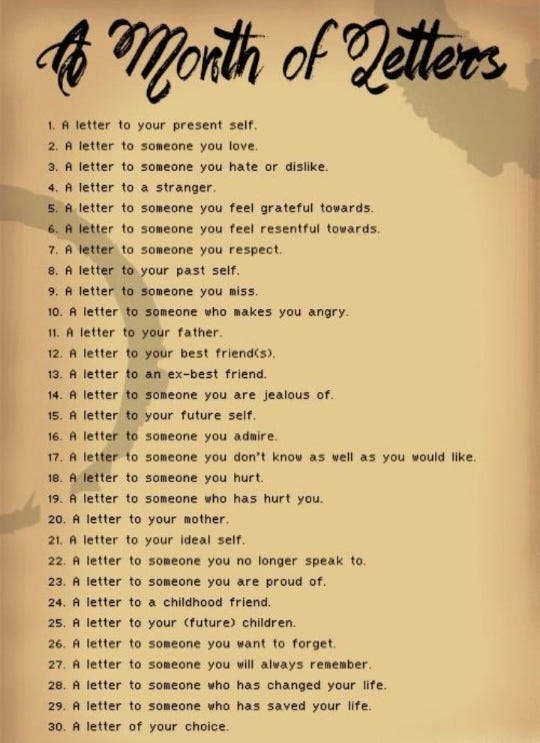 LETTER TO SOMEONE I’M PROUD OF- 30 DAY WRITING CHALLENGE. | by Abigail ...
