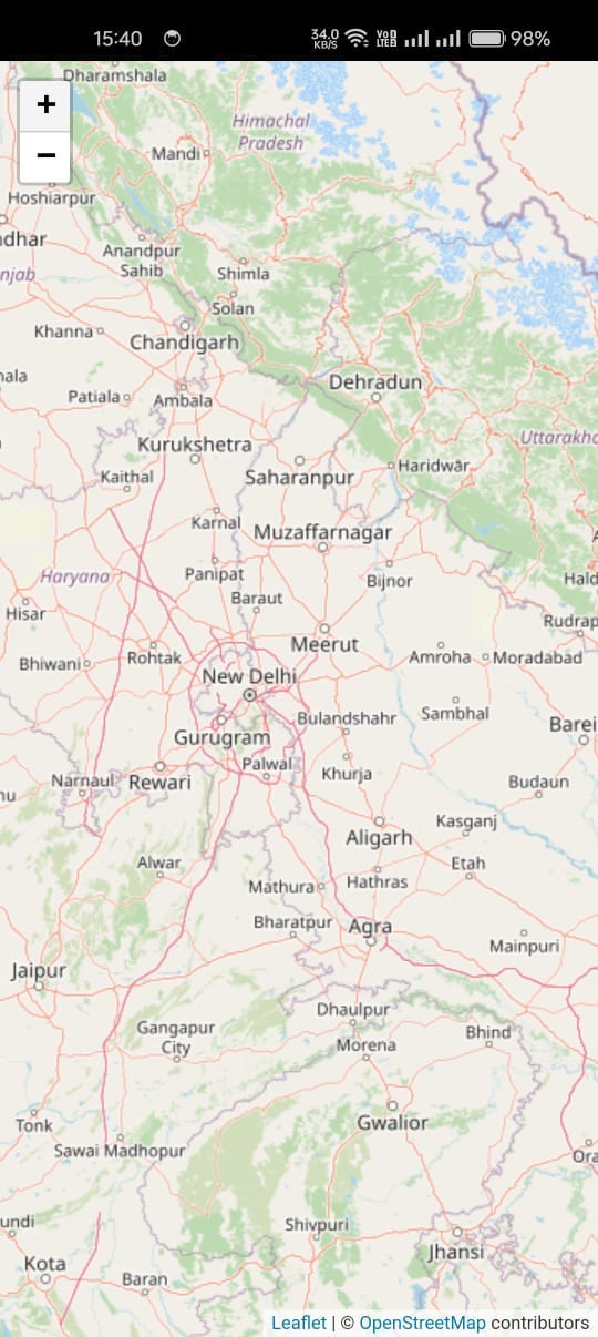 How to implement leaflet view maps in react native | by BM Yadav | Medium