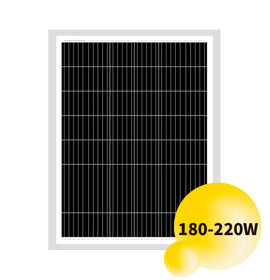 180W-220W Poly Solar Panel With 48 Pieces Solar Cells | by solarborn ...