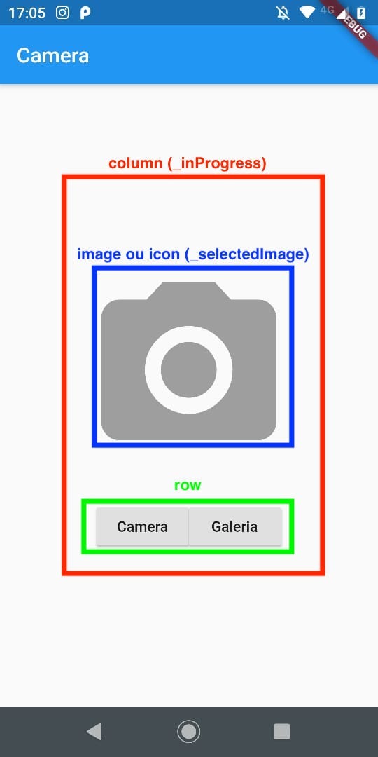 App Flutter utilizando a Câmera e/ou acessando a Galeria | by Orlando ...
