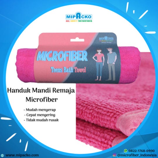 Handuk Mandi Remaja Microfiber… - Reni Nabila - Medium