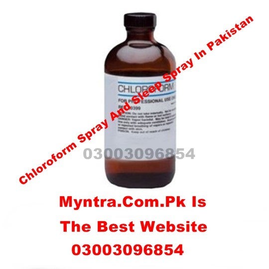 Chloroform Spray in Lahore #03003096854 | by Chloroform Spray Price In ...