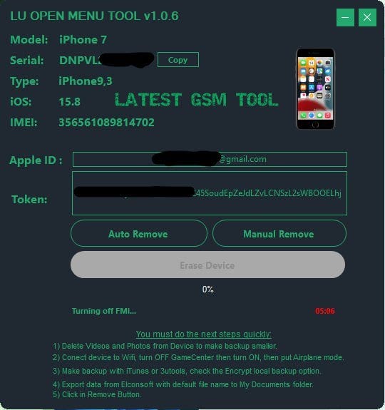 Open Menu FMI OFF Tool Latest Version Download 2024 - Mirha - Medium