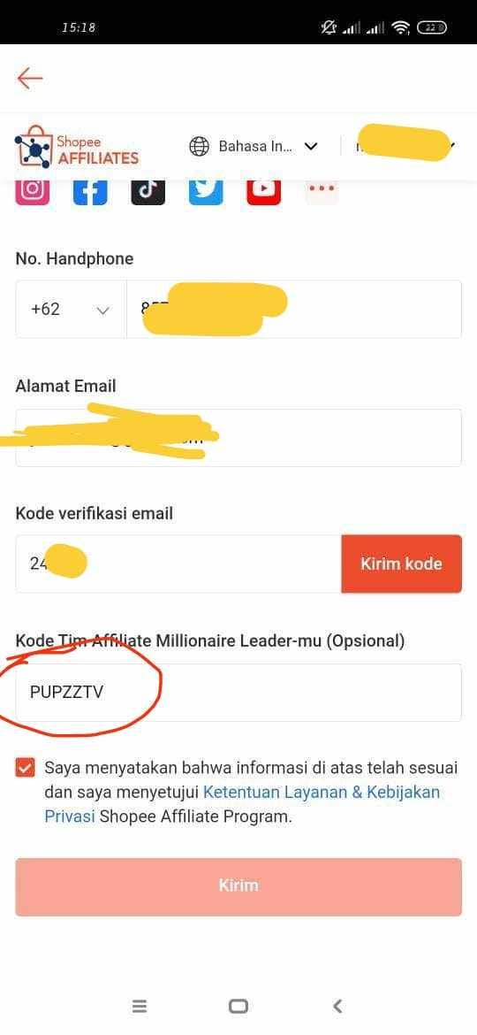 BAGAIMANA MENDAFTAR SHOPEE AFFILIATE PROGRAM DAN DAPAT KOMISI EXTRA ? INI DIA CARANYA - HARAPAN ...