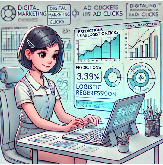 Click, Buy, Repeat: How Logistic Regression Predicts Your Next Move! | by The Visionary Vectors ...